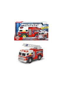 DICKIE TOYS - Fire Rescue Unit – 30 cm großes Feuerwehrauto mit ausziehbarer Leiter, Blaulicht und Sirene, für Kinder ab 3 Jahren