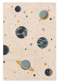 Lytte Kinderteppich Apollo Cream 120x170 cm - Kinderteppich mit Sternen