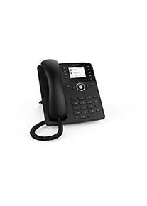 Snom VoIP Telefon D735 Schwarz Schnurgebunden