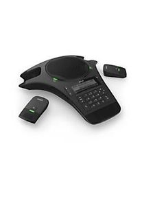 Snom DECT VoIP Konferenztelefon C520 Schwarz Schnurlos