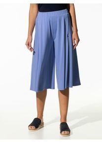 Walbusch Damen Jersey Hosenrock einfarbig Persischblau