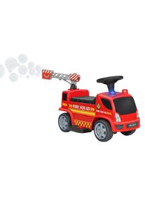 eSpidko - Feuerwehrmann Blasenschießen - Rot - 6 V 4,5 AH - Spiel im Freien - Sommerspiel - Globo Spielzeug - 40765