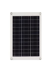 PV-Ladepanel, 20-W-Solarpanel-Kit, Hocheffizient, Polykristallin, für den Außenbereich