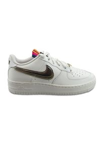Nike Air Force 1 LV8 GS Trainers DH9595 Sneakers Schuhe (UK 4 US 4.5Y EU 36.5, Off Noir Pewter 001)
