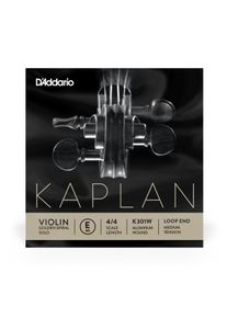 D'Addario D'Addario K301W Kaplan Violinen Einzelsaite 'E' Aluminium umsponnener Darmkern 4/4 Medium