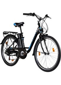 Zündapp Zündapp Z500 26 Zoll E-Bike Citybike Pedelec Tiefeinsteiger Damenfahrrad Heckantrieb