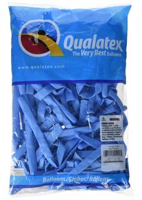 Qualatex 350Q Entertainer Latex Balloon, 3 x 50 Inches, Pale Blue