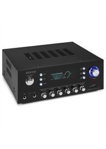 Fenton AV120FM Stereo-HiFi-Verstärker 120W RMS (2x60W an 8 Ohm) BT / USB / AUX Sky-103.207