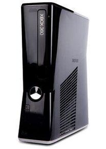 Microsoft Xbox 360 Slim | inkl. Spiel | glänzend schwarz | 250 GB | Controller | Kinect Sensor | Kinect Adventures (DE Version)