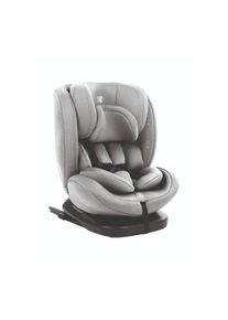 Kikkaboo Kindersitz i-Comfort, i-Size (40-150 cm) Isofix Top-Tether 360° drehbar hellgrau