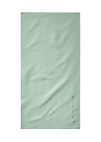 Tom Tailor Unisex Fitness-Handtuch mit Logoprint, grün, Uni, Gr. 50X100