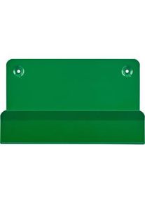 Cederroth Wandhalterung für Augenduschen-Koffer, Robuste Halterung aus lackiertem Blech, Maße (B x H x T): 28 x 32 x 13 cm, grün