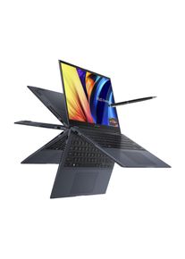 ASUS Vivobook S 14 Flip Laptop, 14 Zoll WUXGA 16:10 FHD Touch, AMD Ryzen 5 5600H CPU, 16GB RAM, 512GB SSD, NumberPad, Fingerabdruck, Stylus unterstützt, Windows 11 Home, Quiet Blue with TWE Eingabestift