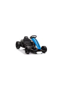 ES-Toys Kinder Elektro-Gokart FXI1 Driftfunktion, EVA-Reifen vorne, bis 10km/h blau
