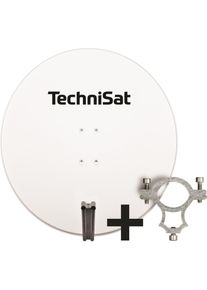 Technisat 1785/1444 SATMAN 850 PLUS, mit 40 mm Halteschelle weiß
