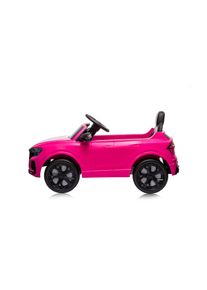 Chipolino Kinder Elektroauto SUV AUDI RS Q8 Fernbedienung, Stoßdämpfer, MP3, EVA pink