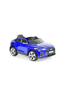 Moni Kinder Elektroauto Audi Sportback SUV metallic Fernbedienung USB EVA-Reifen blau