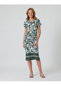 Helena Vera Kleid mit Borten- & Paisleydruck