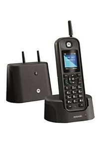 Motorola DECT VoIP Telefon O201 Schwarz Schnurlos