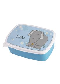 Striefchen® Brotdose mit Elefantenmotiv und Ihrem Wunschnamen