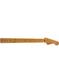 Fender Stratocaster Hals Roasted Maple, 12", 22 Bünde, natur