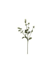 Chic Antique Fleur Wildblume Dekozweig, H74 cm, weiß