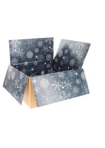 ratioform Faltkarton, Weihnachts-Innendruck hochglanz, 1-wellig, 350 x 315 x 170 mm