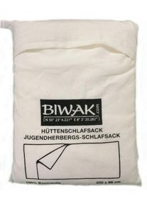 Cocoon Hüttenschlafsack Cocoon Hüttenschlafsack Baumwolle BIWAK Logo