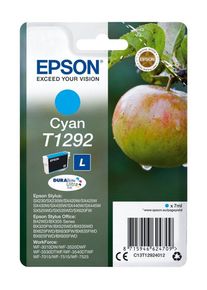 Epson Epson Singlepack Cyan T1292 DURABrite Ultra Ink Tintenpatrone