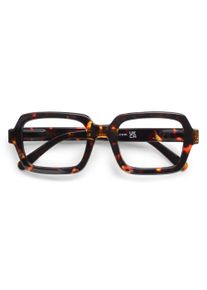 HAVE A LOOK – Lesebrille +2.0 – Braun – Quadratisch – Lesebrillen für Damen und Herren – Qualitativ Hochwertig – Leicht – Flexibügel – Gute Passform – Biobasiert Brille - Nachhaltig