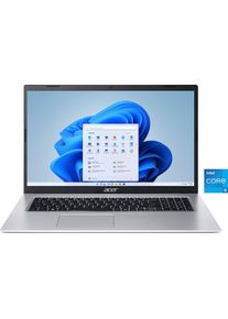 Acer A317-53-56S7 Notebook (43,94 cm/17,3 Zoll, Intel Core i5 1135G7, Iris Xe Graphics, 512 GB SSD), silberfarben