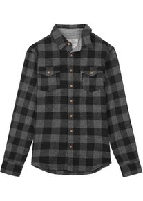 PICTURE Organic Clothing - Hemden - Hillsboro Shirt Black/Grey für Herren - schwarz