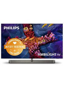 Philips 65OLED937/12 OLED TV (Flat, 65 Zoll / 164 cm, 4K, SMART TV, Ambilight, Android TV™ 11 (R))