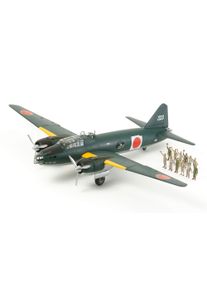 Tamiya 300061110 - 1:48 WWII Mitsubishi G4M1 Modell 11 (17), Flugzeug