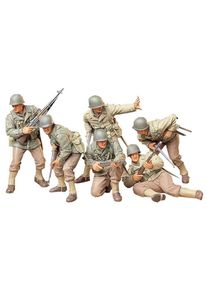 Tamiya 35192 - 1:35 WWII Figuren-Set US Infanterie Angriff (6)