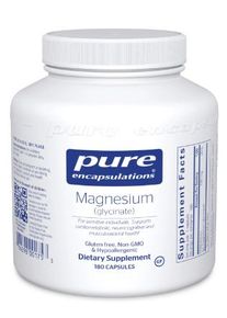 Pure Encapsulations Magnesiumglycinat 180 Kapseln (184,72 EUR pro kg)