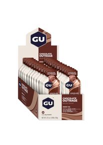 GU Unisex Energy Gel Chocolate Outrage Karton