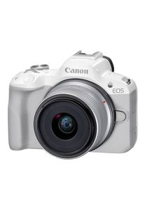 Canon EOS R50+RF-S 18-45 mm IS STM weiß Kamerakit 116455