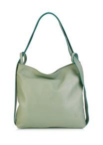 Madeleine Mode MADELEINE Tasche und Rucksack in einem Damen bambusgrün / grün