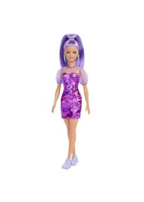 Mattel Barbie Fashionistas Puppe im Lila-Monochrom Kleid