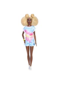 Mattel Barbie Fashionistas Puppe (Multi-Color Tie-Dye Romper)