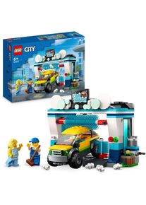 Lego® Konstruktionsspielsteine Autowaschanlage (60362), Lego® City, (243 St), Made in Europe, bunt