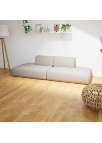 MYCS Sofa Cremeweiß - Moderne Designer-Couch: Hochwertige Qualität, einzigartiges Design - 270 x 72 x 107 cm, Komplett anpassbar