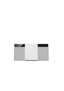 Panasonic SC-HC300 Home Audio Micro System 20W Schwarz, Weiß - Home-Stereoanlagen (Heim-Audio-Mikrosystem, Schwarz, Weiß, 1 Disks, 20 W, 1-Weg, FM)