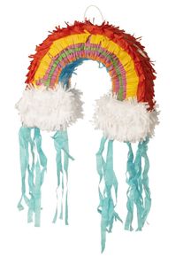 Smiffys 52733 Rainbow Piñata, Unisex-Kinder, Mehrfarbig, Einheitsgröße