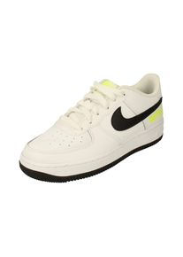 Nike Air Force 1 Low GS Trainers DM3271 Sneakers Schuhe (UK 4.5 us 5Y EU 37.5, White Black Volt 100)