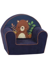 KNORRTOYS.COM Knorr Toys 68379 Kindersessel-Happy Bear, dunkelblau