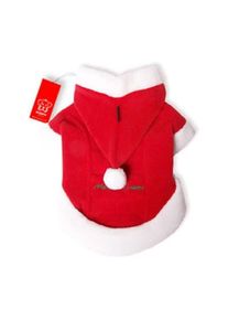 Puppia Weihnachtsmann-Wintermantel, Größe M, Rot