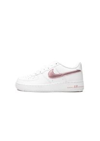 Nike Air Force 1 White Pink Glaze (GS) Ct3839 104, Weiß, 37.5 EU