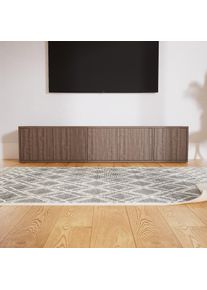 MYCS Lowboard Nussbaum - Designer-TV-Board: Türen in Nussbaum - Hochwertige Materialien - 190 x 41 x 34 cm, Komplett anpassbar